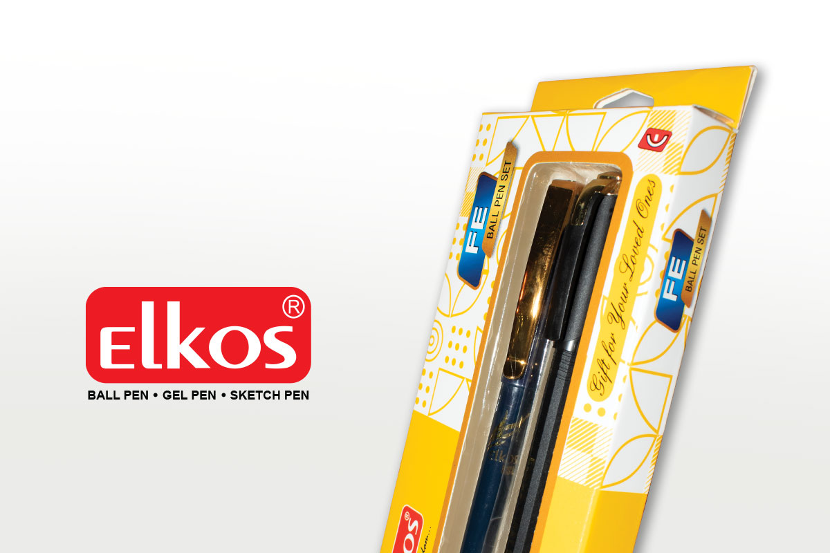 Elkos Ball pen gift set-FE